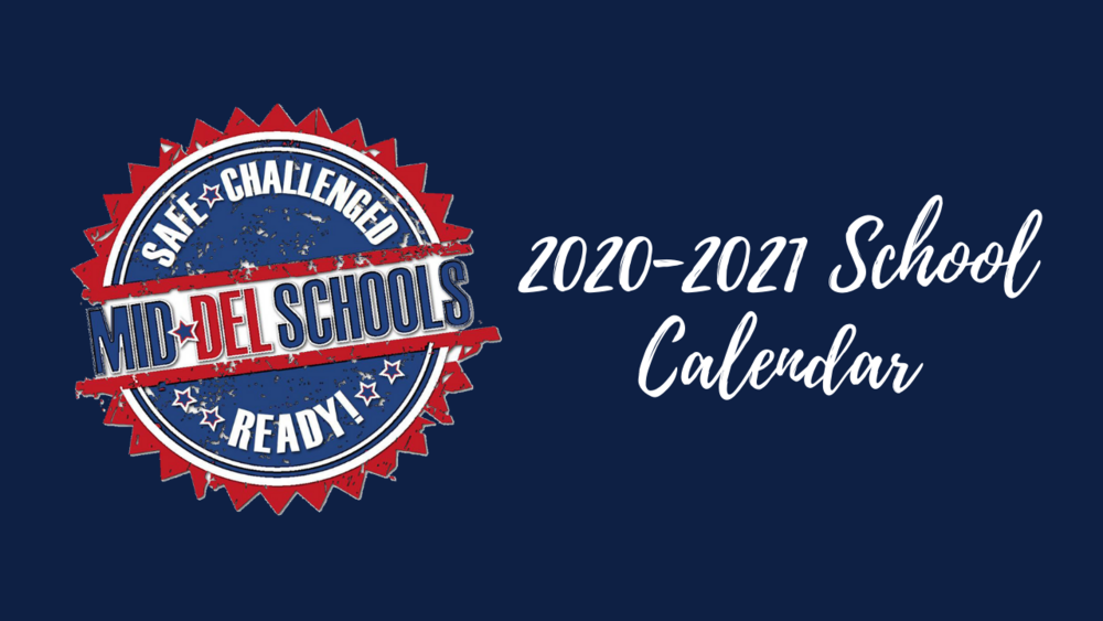 2020-2021 School Calendar | Steed Elementary School