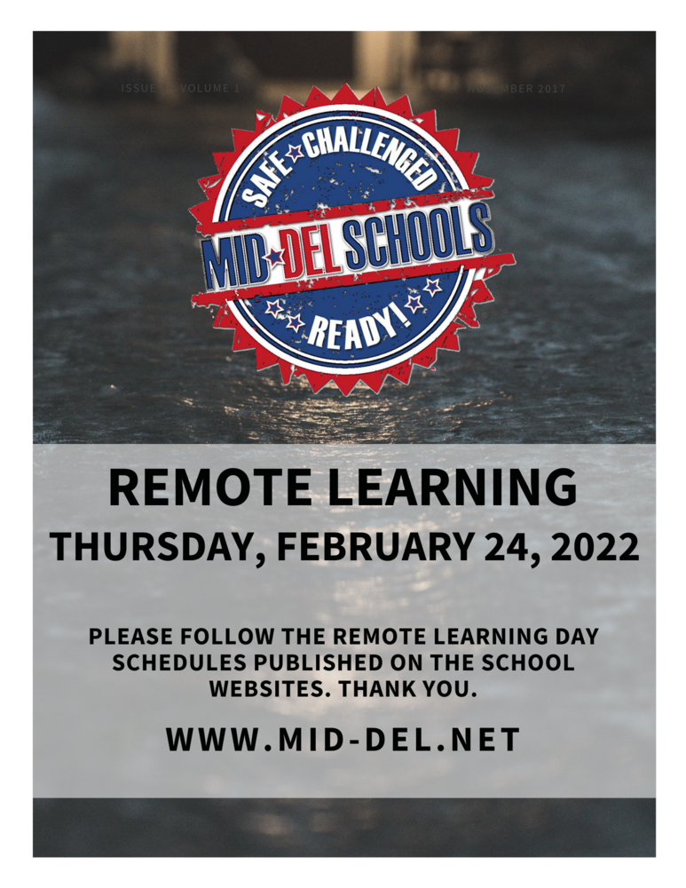 Remote Learning Day 2-24-2022 | Ridgecrest Elementary School