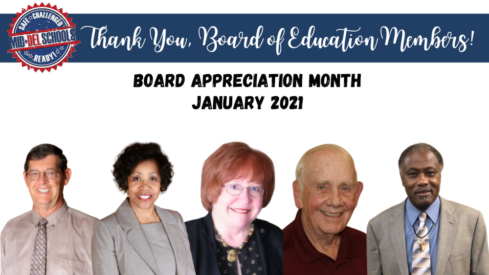 Thank you to our School Board Members | Country Estates Elementary School