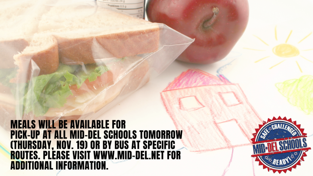 Meal Pick-Up and Delivery Via Bus Routes for November 19, 2020 | Steed ...