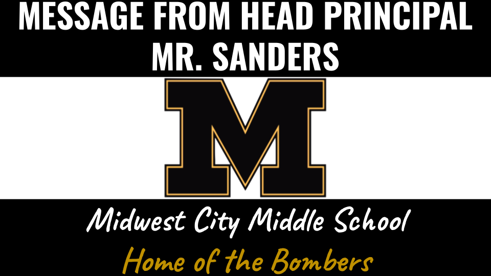 Welcome Back Semester 2 Message Jan. 3, 2021 | Midwest City Middle School